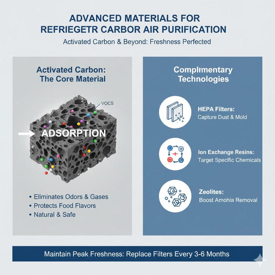 Advanced Refrigerator Air Filters Using Activated Carbon – PrecipFilter