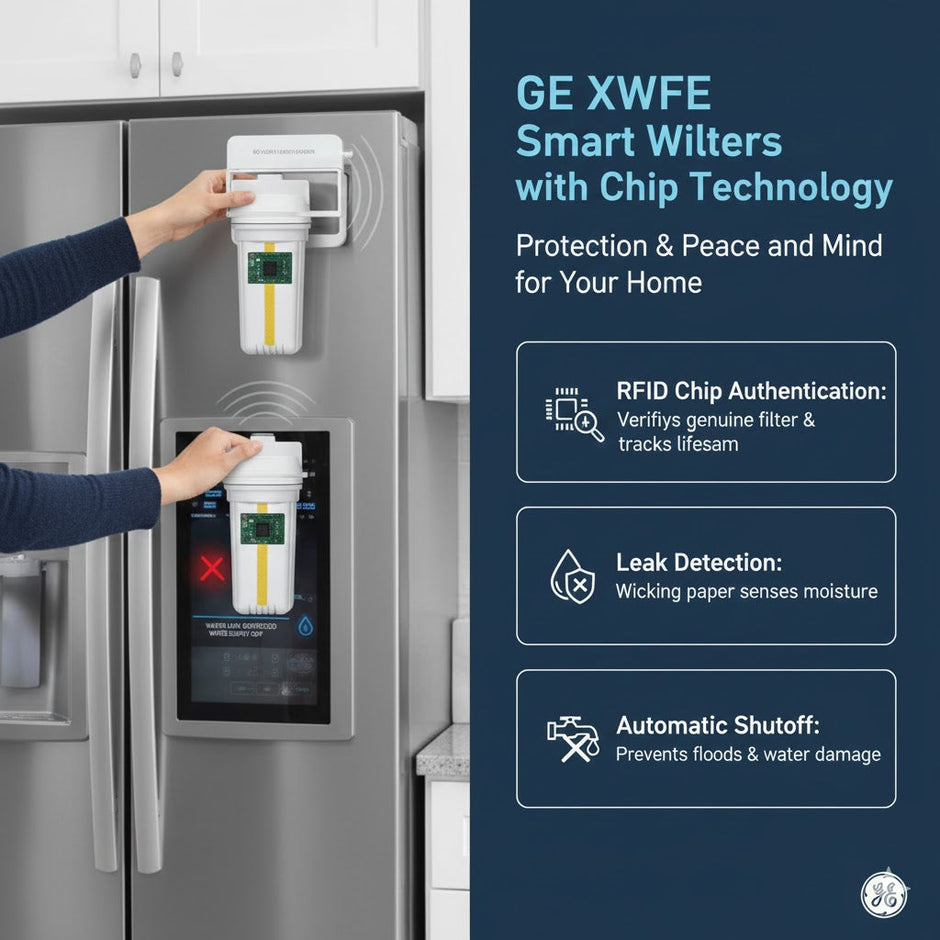 GE XWFE Smart Water Filters with Chip Technology Explained – PrecipFilter