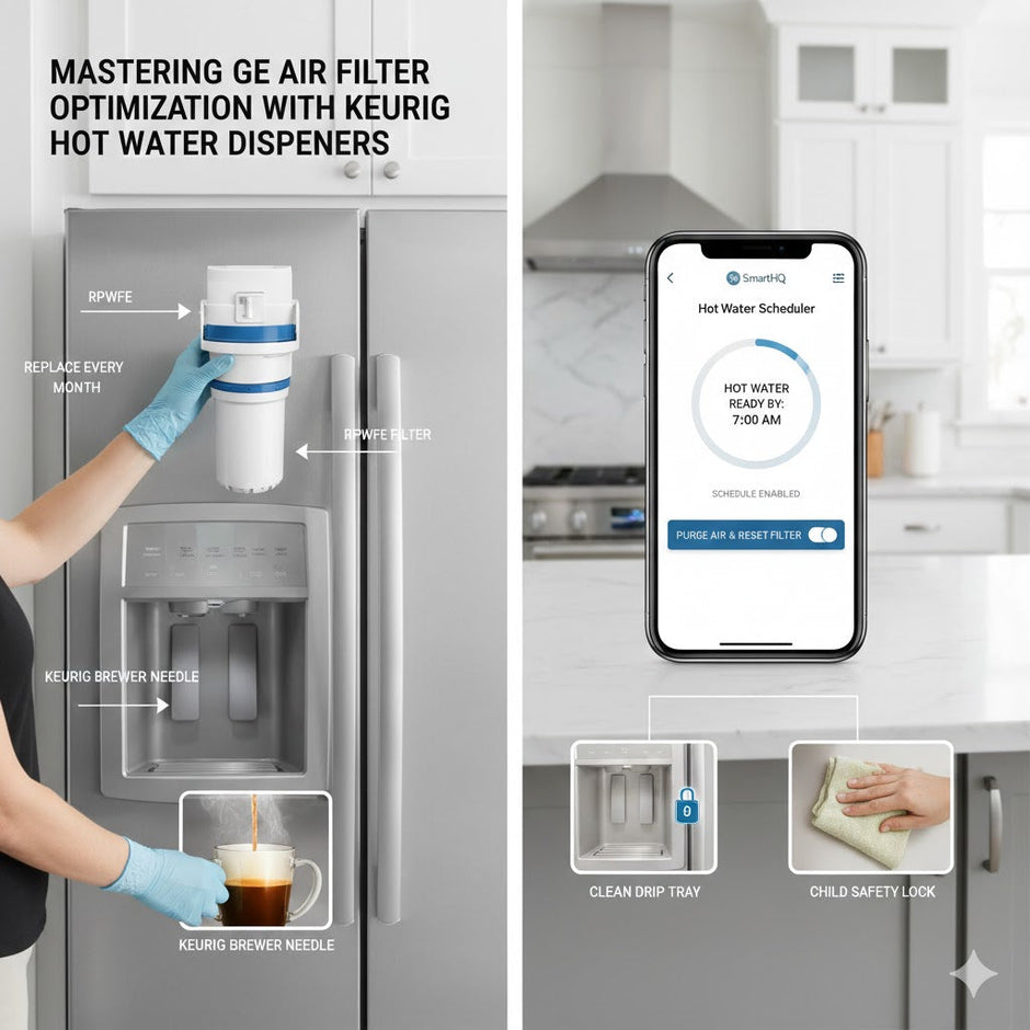 Mastering GE Air Filter Optimization with Keurig Hot Water Dispensers ...
