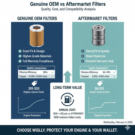 OEM vs Aftermarket Filters | Quality, Cost & Fit Comparison – PrecipFilter