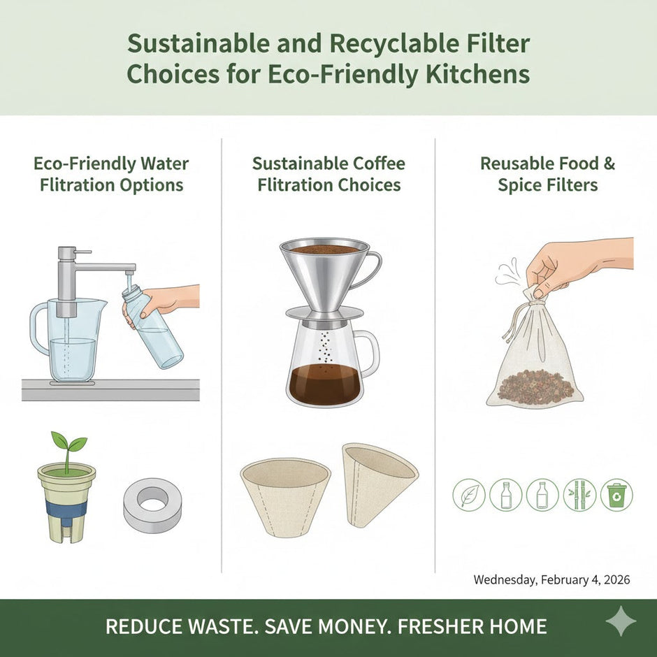 Eco-Friendly Water, Coffee, and Food Filters for Green Kitchens ...