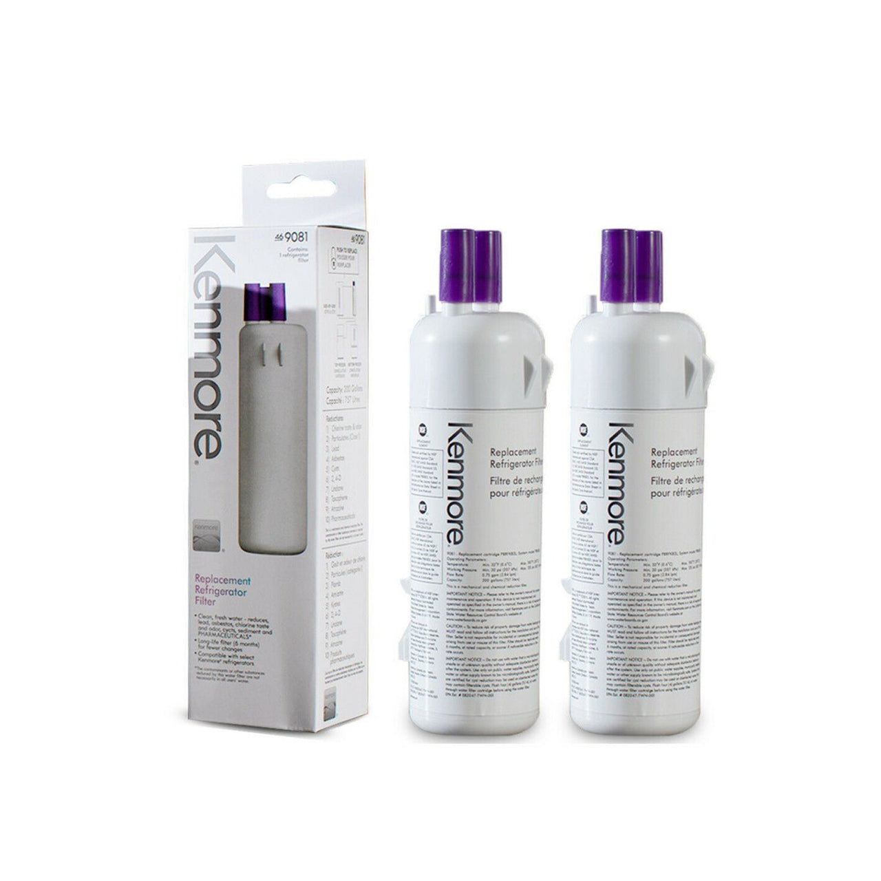 Kenmore 9081 Replacement Refrigerator Water Filter 1 Pack – PrecipFilter